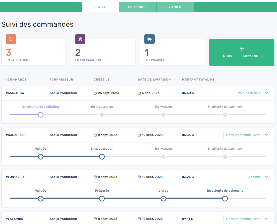 Lisy.co - Centralisez la gestion de vos commandes